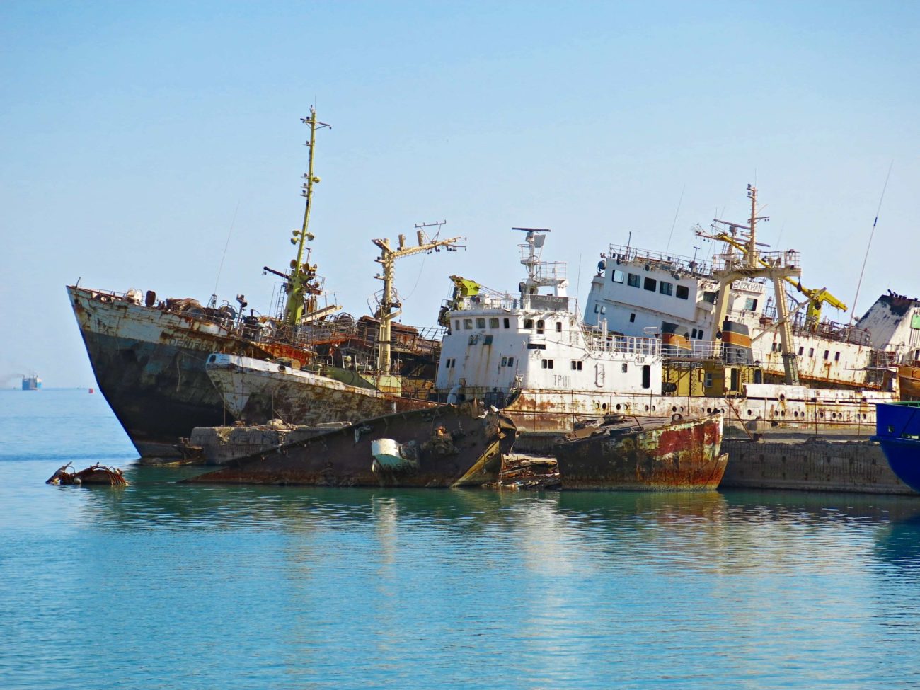 Decomissioned Fish Freezing Fleet